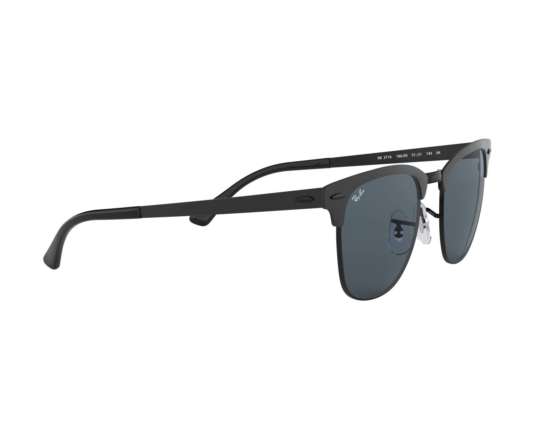 Ray-Ban Sunglasses Clubmaster Metal RB3716 186/R5