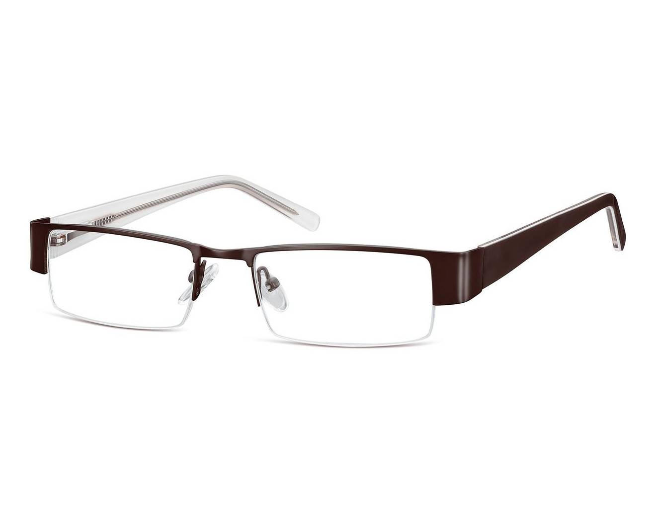 Black and clear eyeglasses store